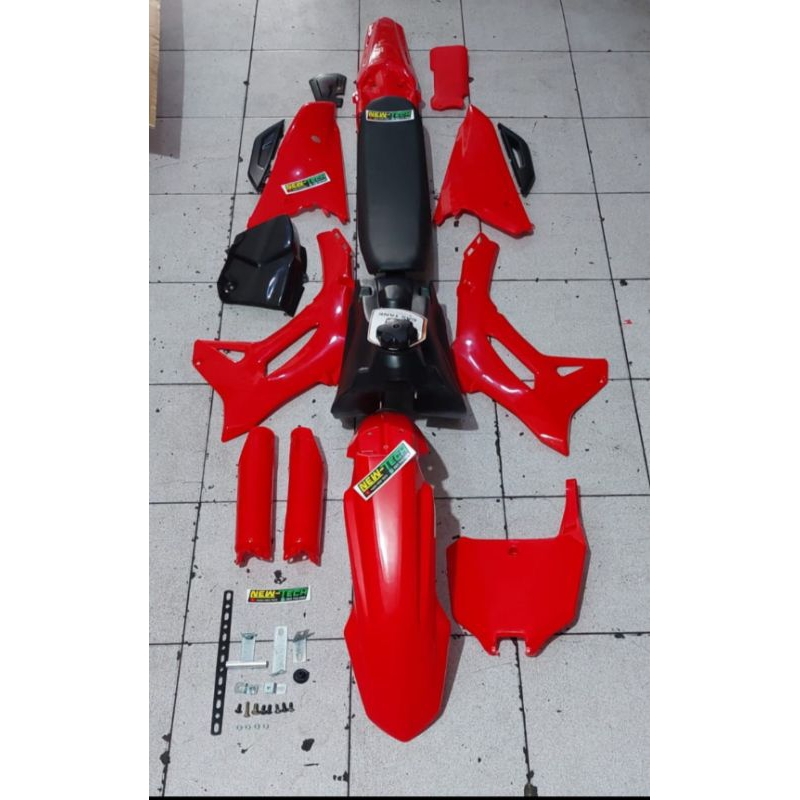 Jual BODY SET CRF 450 HRV PNP CRF 150 WARNA MERAH | Shopee Indonesia