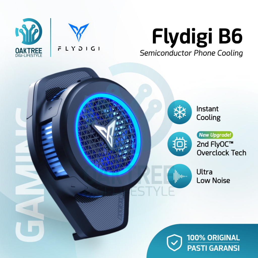 Jual Flydigi B6 Fan Cooler Radiator Pendingin HP Cooling Fan gaming ...