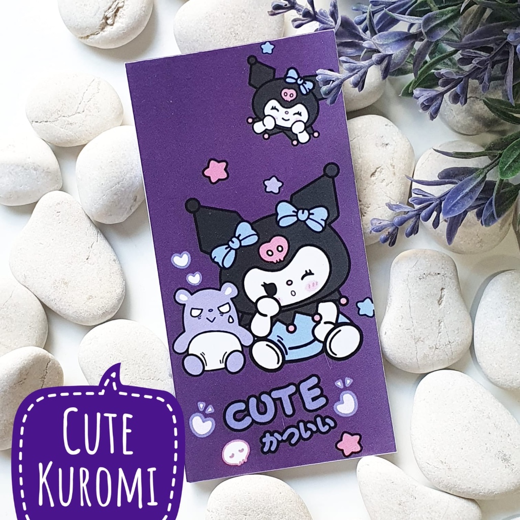 Jual Kuromi Mini Long Notes Buku Catatan Tulis Notebook Notepad ...