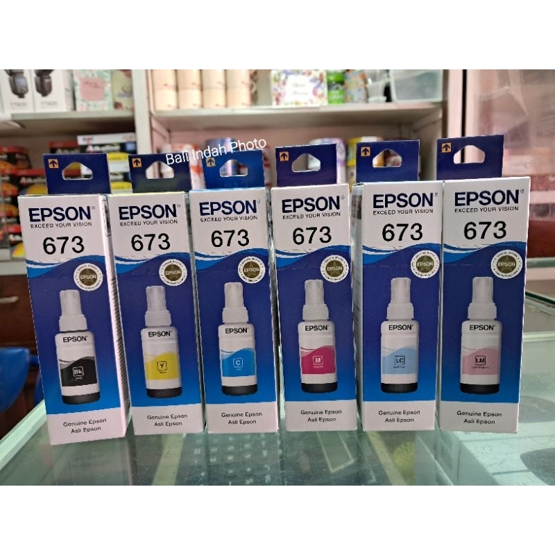 Jual Tinta Epson Original 673 | Shopee Indonesia