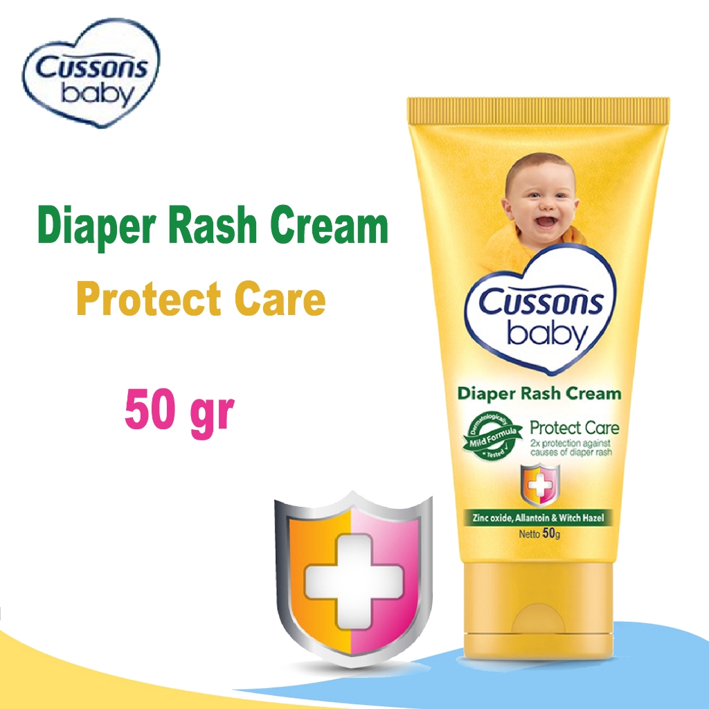 Jual Cussons Baby Diaper Rash Cream Protect Care Diaper Cream Anti Ruam ...