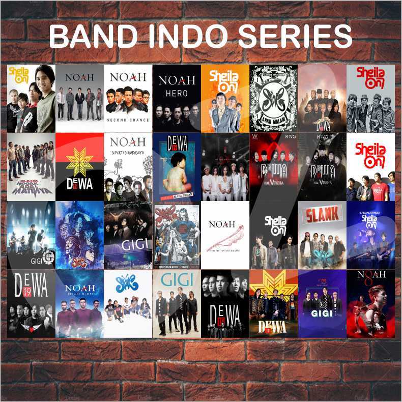 Jual POSTER DINGDING AESTHETIC / POSTER BAND INDO/ POSTER BAND/ MURAH ...