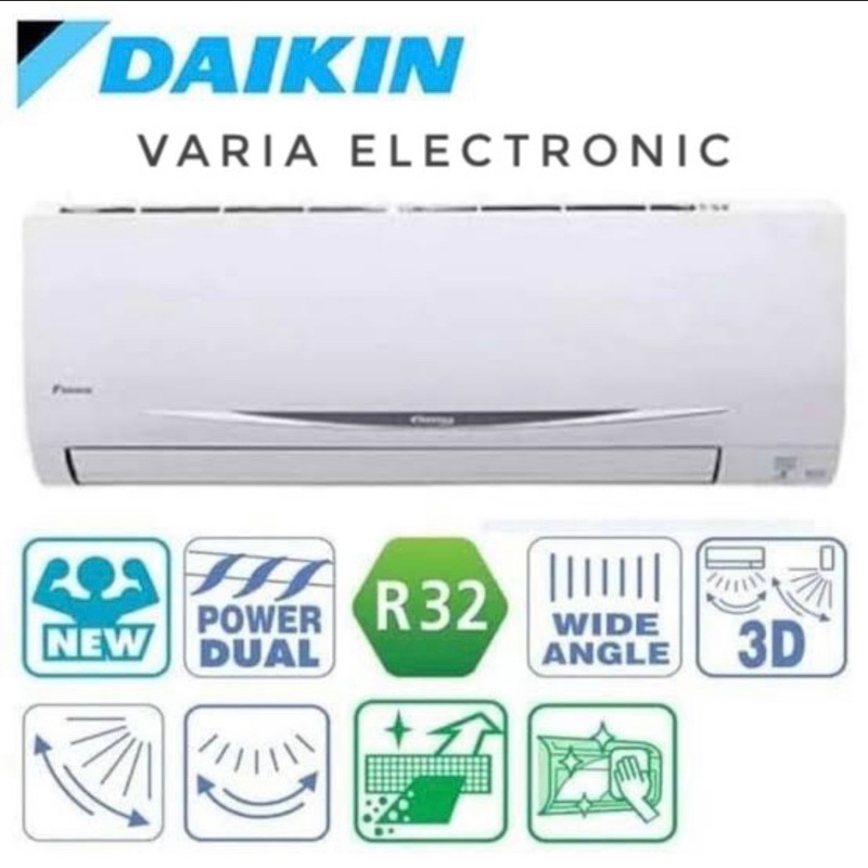 Jual AC DAIKIN FTC 25NV (1 PK) | Shopee Indonesia