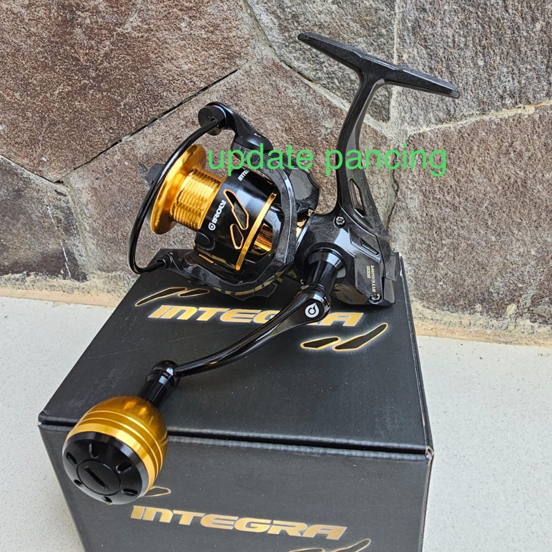 Jual Reel iroly integra SW ( body carbon ) power handle | Shopee Indonesia