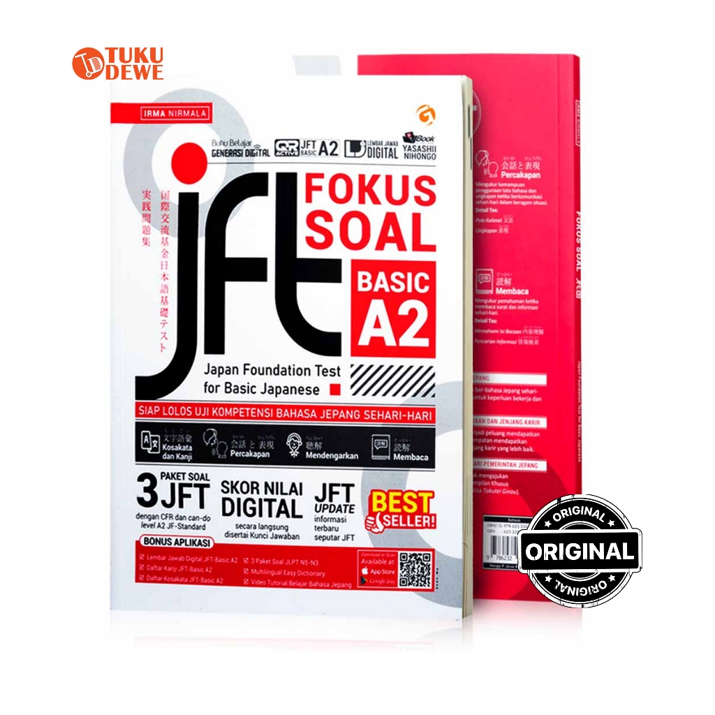 Jual Buku JFT Uji Kompetensi Bahasa Jepang - JFT Fokus Soal Basic A2 | Shopee Indonesia