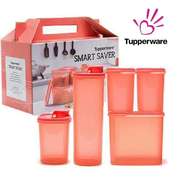 Jual TUPPERWARE SMART SAVER SET 5PC | Shopee Indonesia