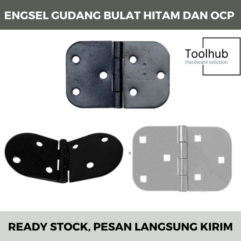 Jual ENGSEL MDL BULAT 3" DAN 4" | ENGSEL MDL HITAM | ENGSEL MDL BULAT ...