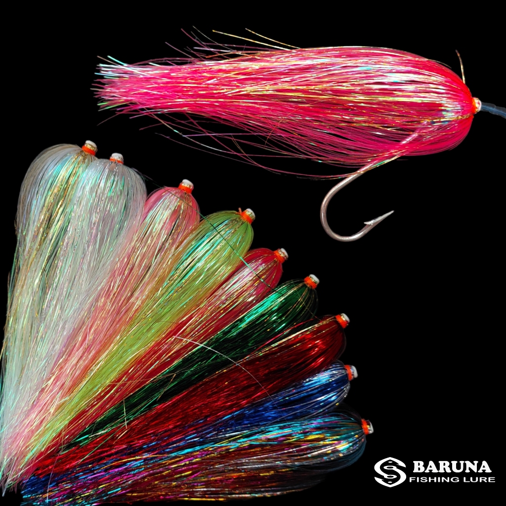 Jual BARUNA - Umpan Bulu Mutiara Jumbo - Umpan Pancing Tonda - Umpan ...