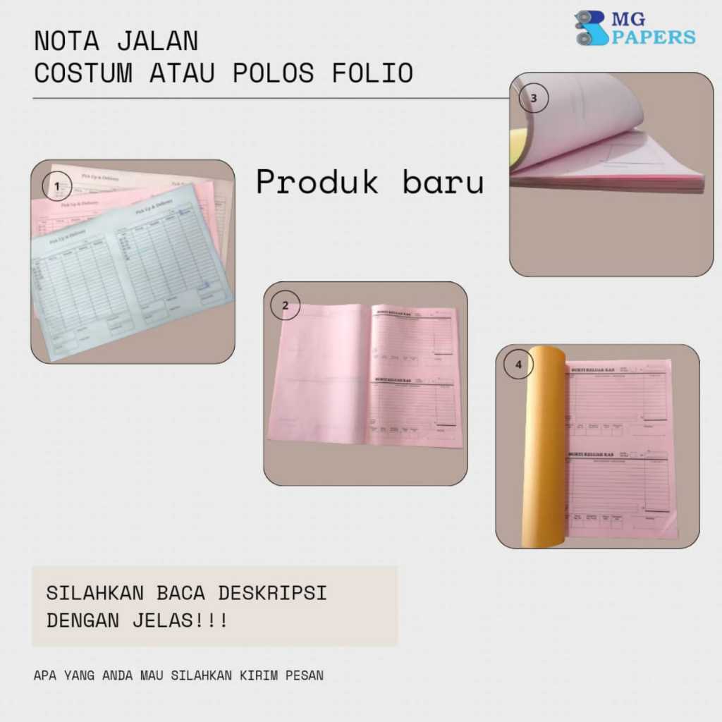 Jual Nota/Surat Jalan 1/2 | Shopee Indonesia