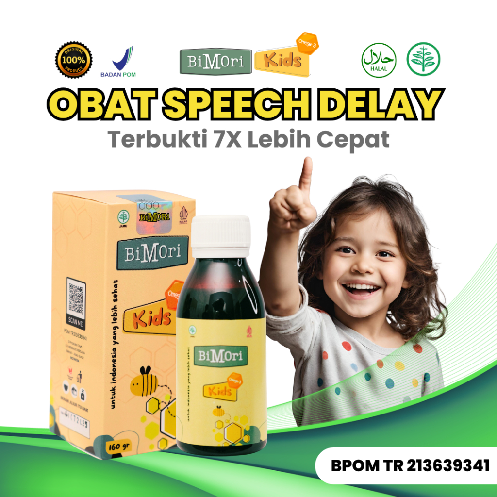 Jual BIMORI OBAT ANAK TELAT BICARA SPEECH DELAY TERLAMBAT PERKEMBANGAN ...