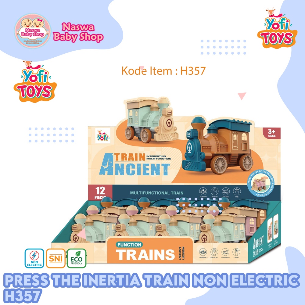 Jual Yofi Toys Press The Inertia Train Non Electric Mainan Anak H357 | Shopee Indonesia
