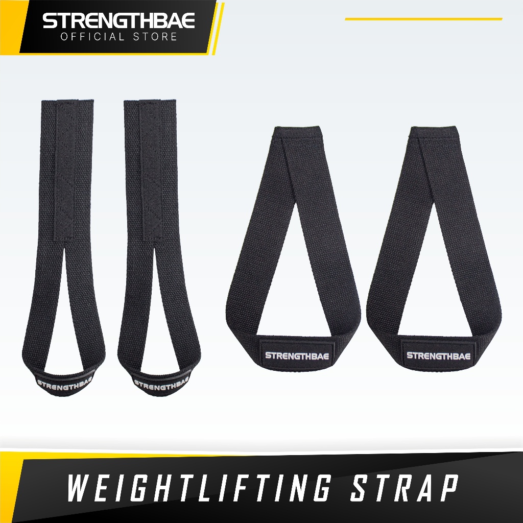 Jual Olympic Weightlifting Strap STRENGTHBAE Lifting Snatch Clean Jerk ...