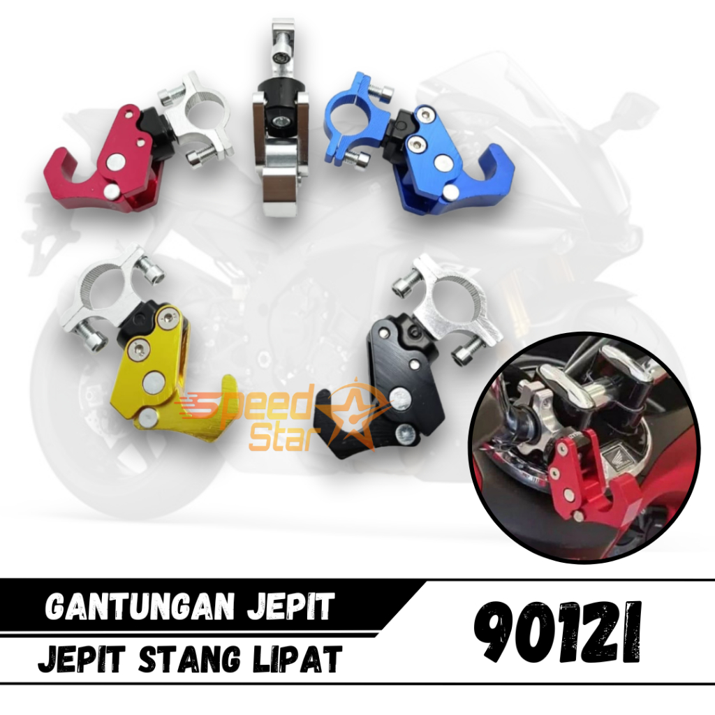 Jual Gantungan Stang Motor CNC Premium - Pasang untuk Semua Jenis Motor ...
