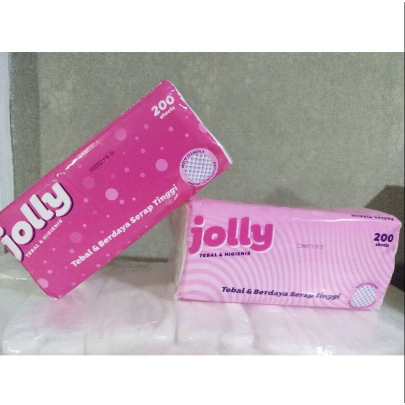 Jual TISSUE JOLLY 180 SHEET/ TISSUE JOLLY | Shopee Indonesia