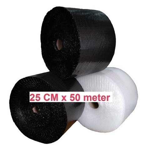 Jual Bubble Wrap Roll Hitam Bening 25cm x 50 meter Jawa Tengah Yogyakarta | Shopee Indonesia