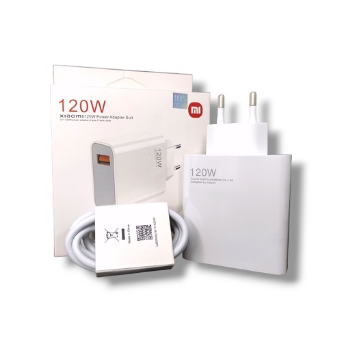 Jual Charger Xiaomi original 100% fastcharging TYPE C 120 watt | Shopee ...