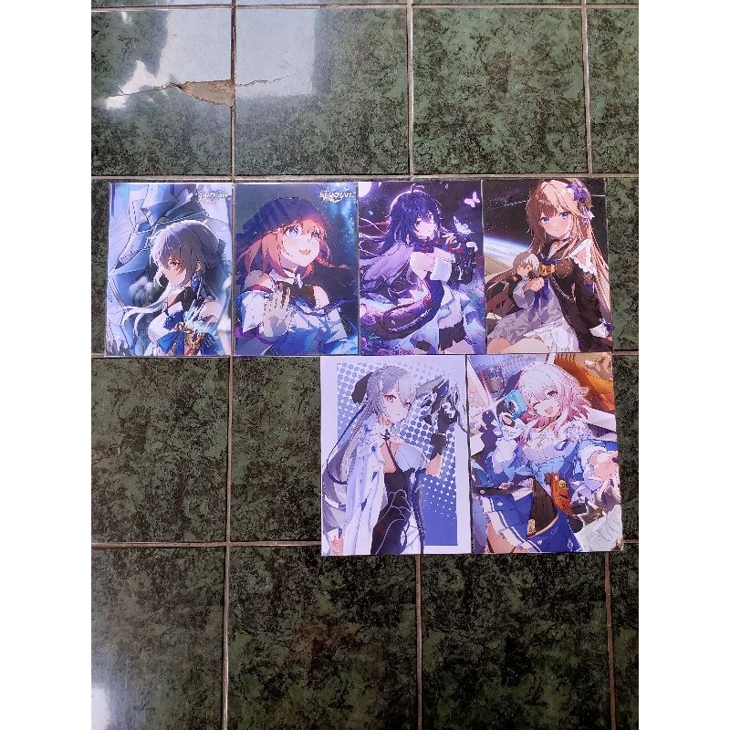 Jual [SALE] Poster A4 Honkai Impact 3rd Honkai Star Rail | New ...