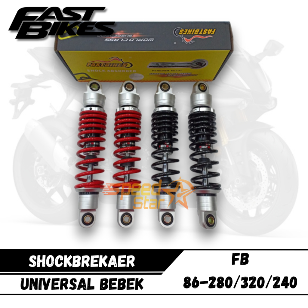 Jual Shockbreaker FB 86 Shock Ukuran 280 320 360 Sok Motor Universal ...