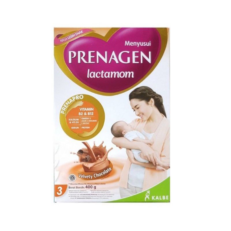 Jual Prenagen Lactamom Vanila & Coklat 200g / 400g | Shopee Indonesia