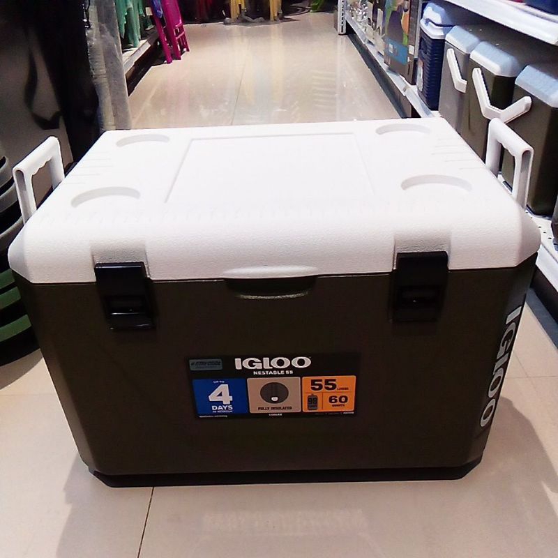 Jual Igloo 55 Ltr Cooler Box Nestable/cooler box | Shopee Indonesia