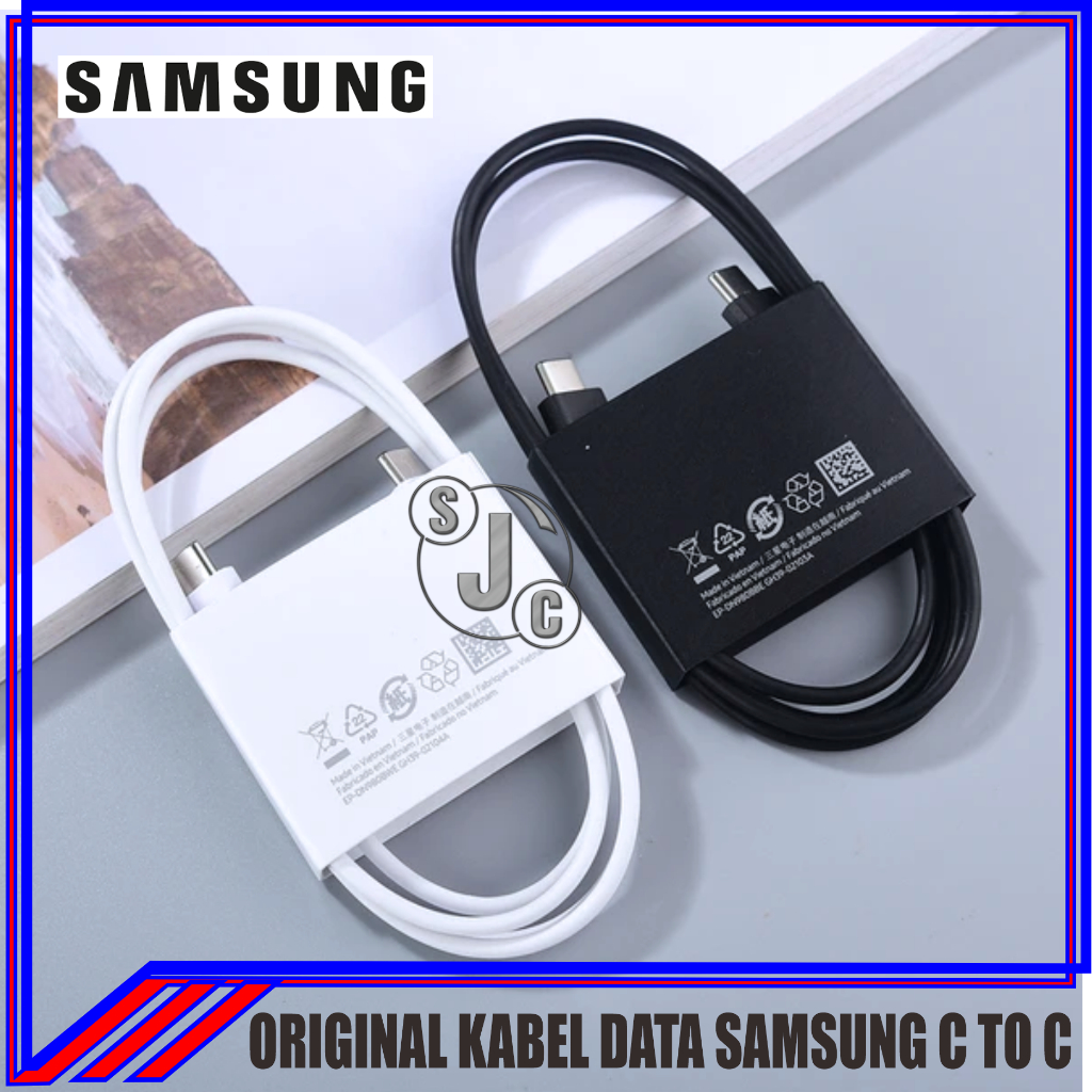 Jual Kabel Data Type C to Type C Fast Charging Samsung Note 10 Note 20 ...