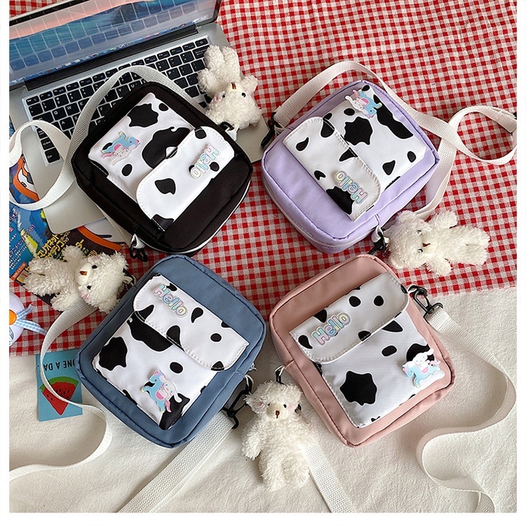 Jual Tas Selempang Wanita Corak Sapi | Shopee Indonesia