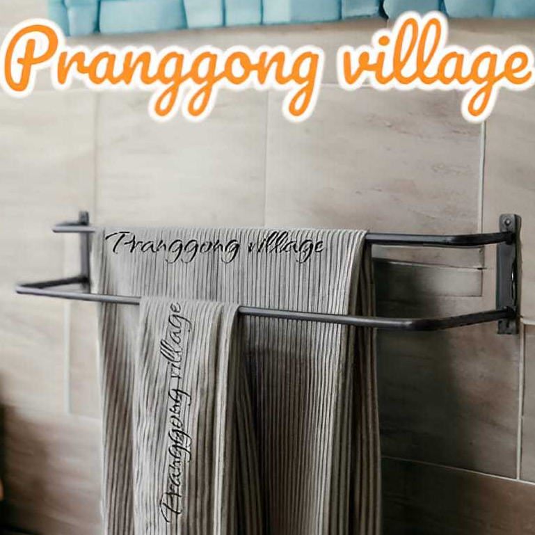 Jual GANTUNGAN RAK 2 LAYER / GANTUNGAN HANDUK 2 SUSUN MULTIFUNGSI ...