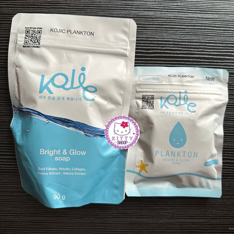 Jual Kojic Plankton Bright & Glow Face Soap 40gr | Shopee Indonesia