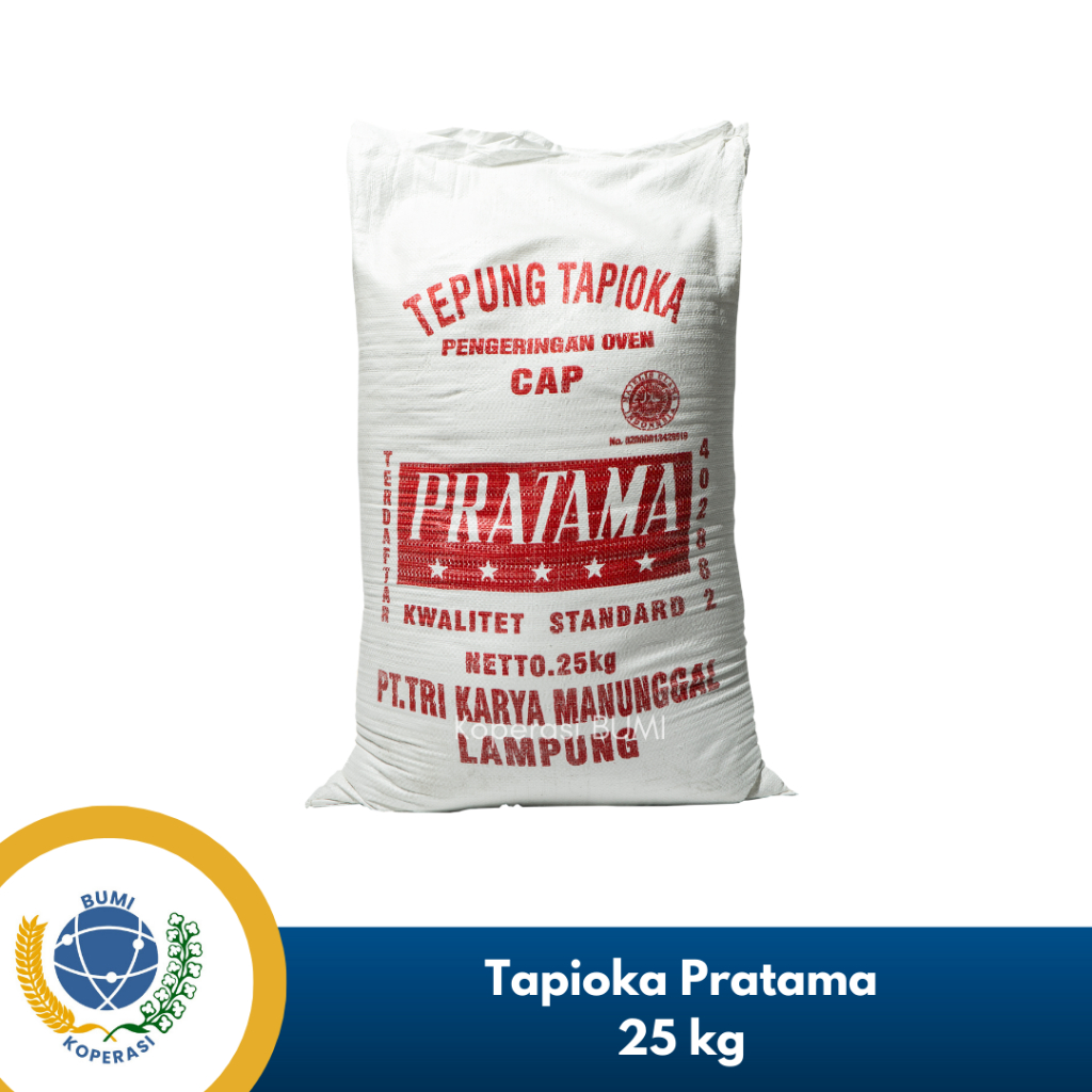 Jual Tepung Tapioka Aci Pratama 25kg | Shopee Indonesia