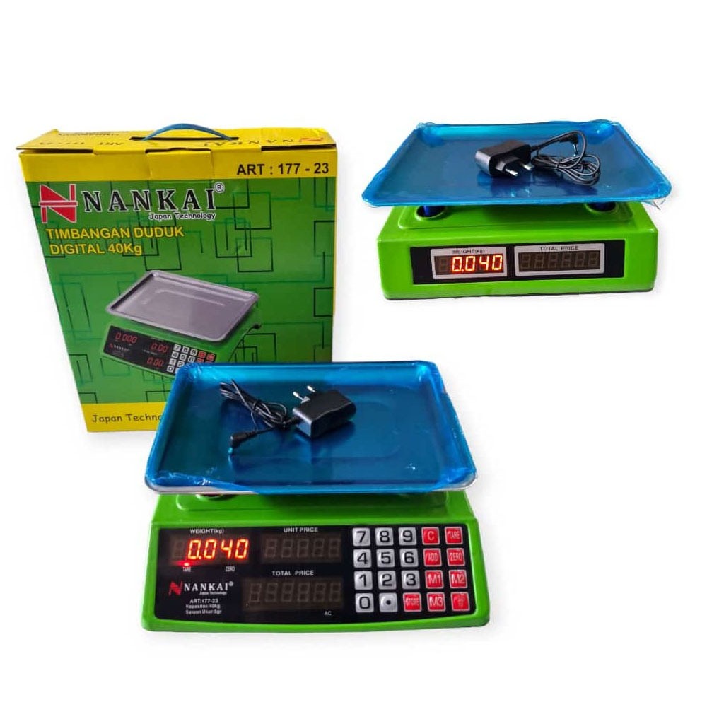Jual TERLARIS - Timbangan Duduk Digital Murah Timbangan Buah 40KG/ Digital Computing Scale 40kg ...