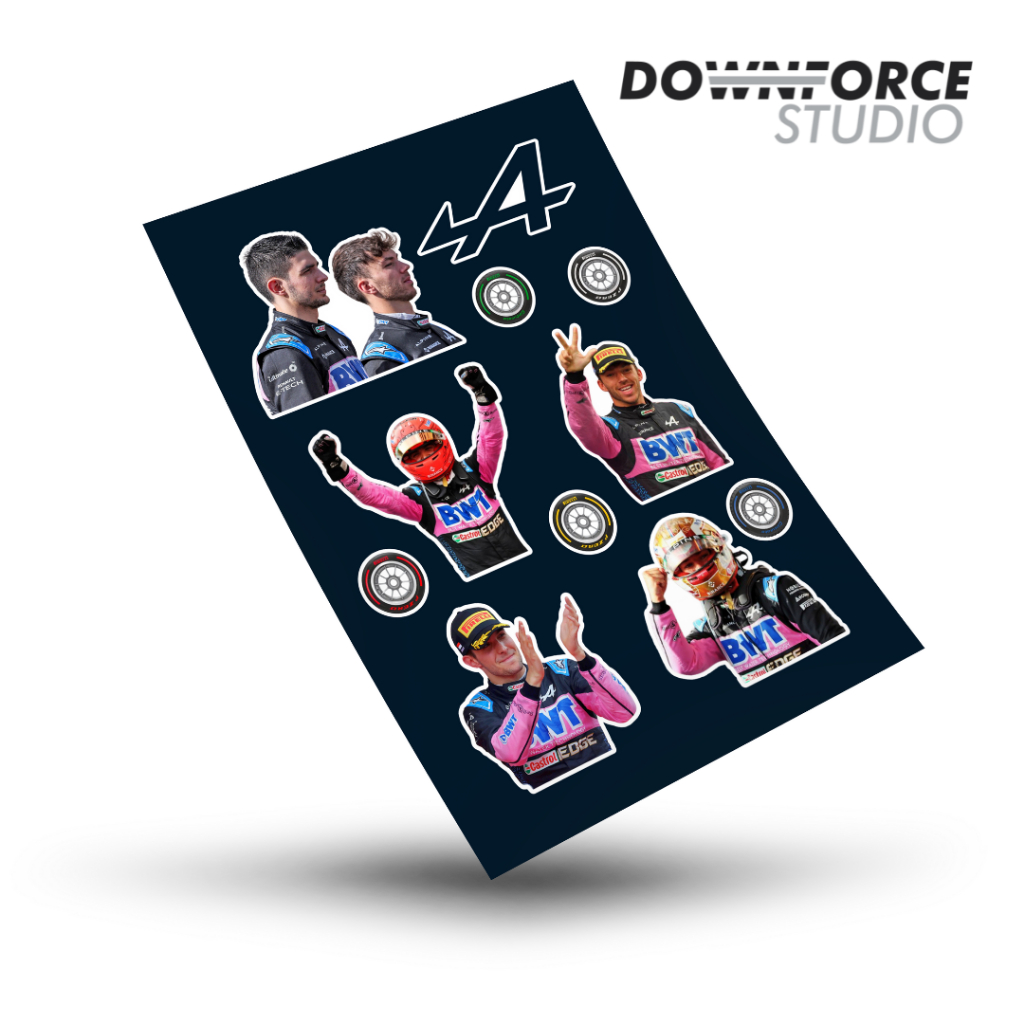 Jual F1 Sticker Pack Formula 1 - 2023 Team Drivers Edition [Downforce ...