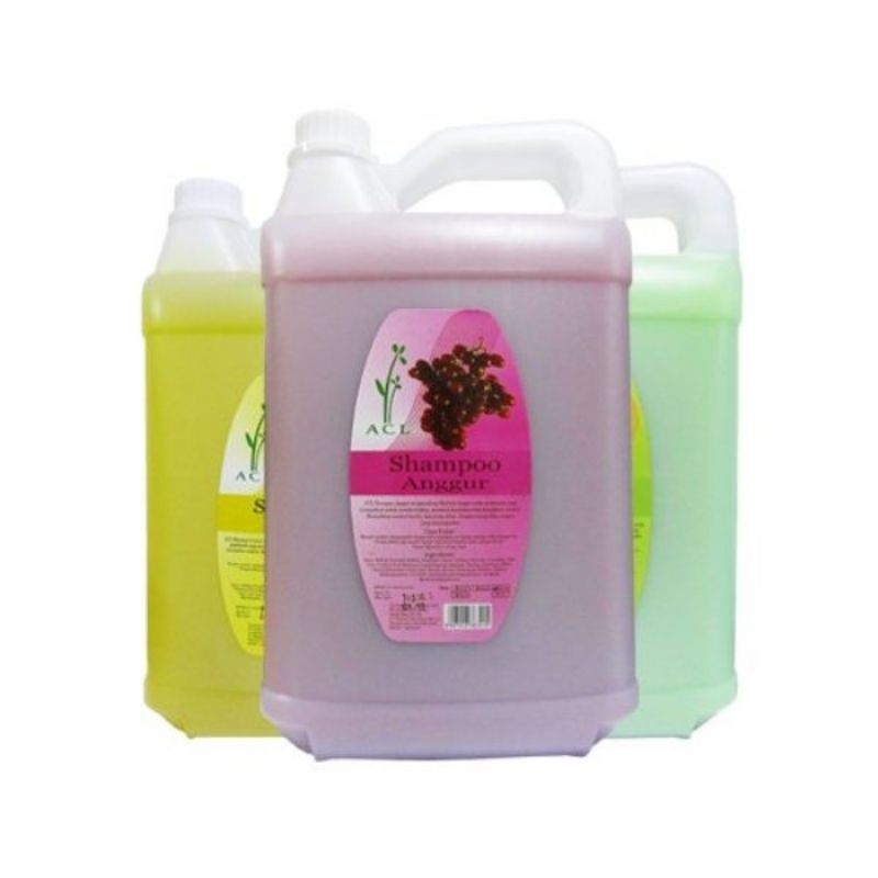 Jual ACL Shampoo 5 Liter / Shampoo 5000ml sampo literan murah curah ...