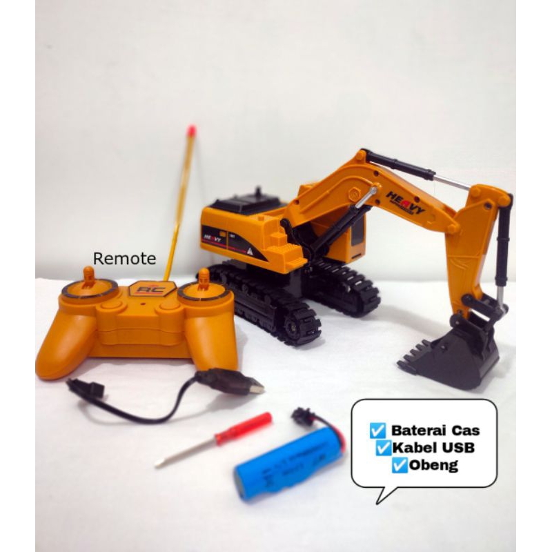Jual Mobil Beko Remote Control / Mainan ekskavator Mesin Berat | Shopee ...