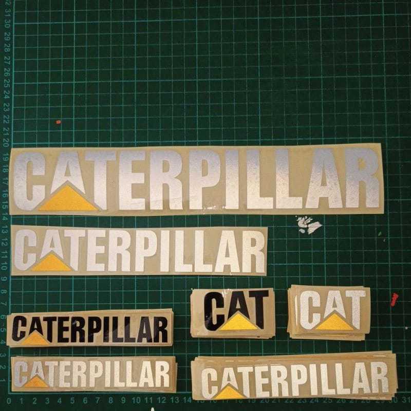 Jual Stiker Cutting Caterpillar Besar - Sticker Cutting | Shopee Indonesia