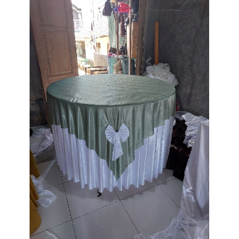 Jual !! BEST SELLER !! Cover Meja Bulat - Cover Meja Hotel | Shopee ...