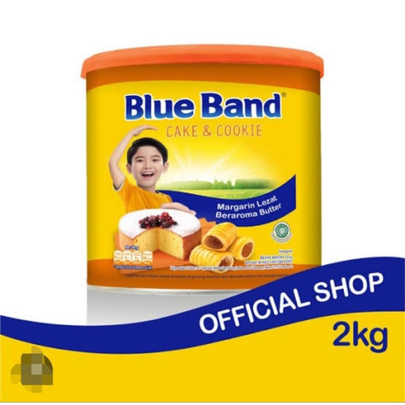 Jual Blue Band Margarine cake and cookies 2 kg | Shopee Indonesia