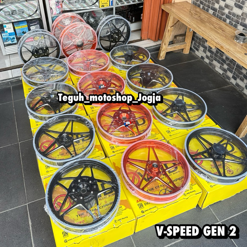 Jual VELG VND VSPEED GEN 2 V2 GEN 3 V3 VARIO 125 VARIO 150 BEAT SCOOPY VARIO 110 GENIO MIO ...