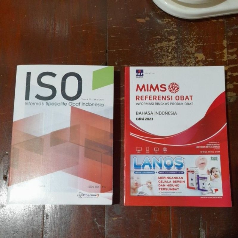 Jual Paket Buku iso volume 53 tahun 2021 & Mims Referensi obat Bahasa ...