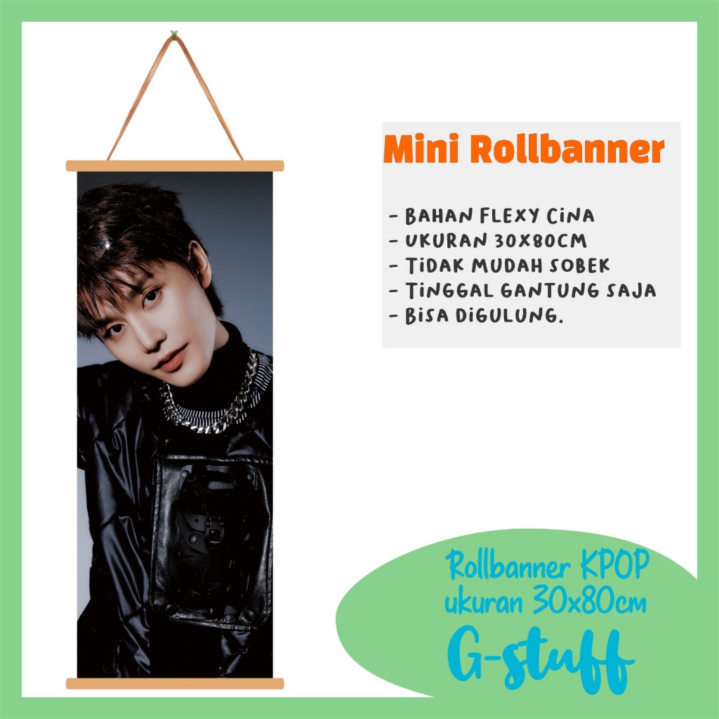 Jual MINI ROLL BANNER NCT 127 TAEIL FACT CHECK | Shopee Indonesia