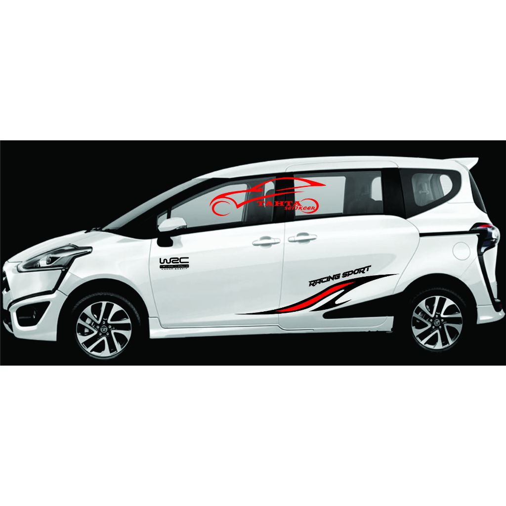 Jual STICKER STIKER MOBIL SIENTA FREED STIKER SAMPING MOBIL FREED ...