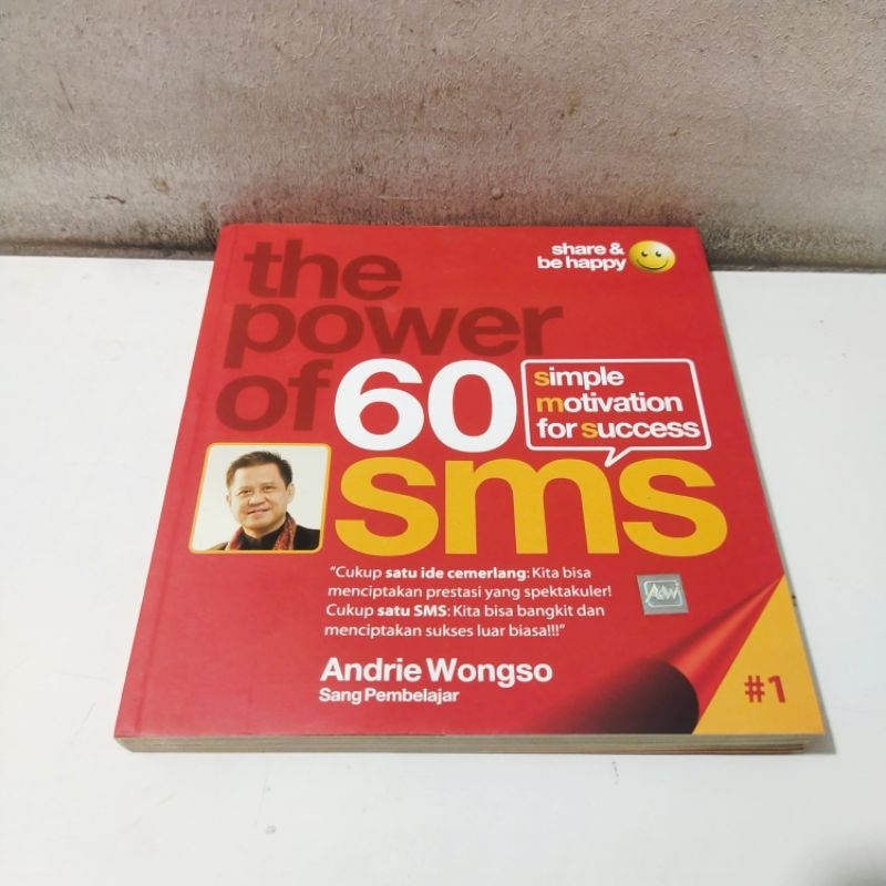 Jual Buku Obral Super Murah - Buku The Power Of 60 SMS | Shopee Indonesia