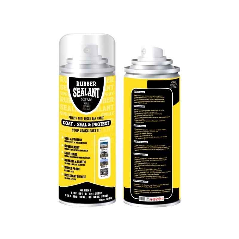 Jual Rubber Sealant Spray Ajaib Waterproof Liquid Rubber Sealant Spray ...