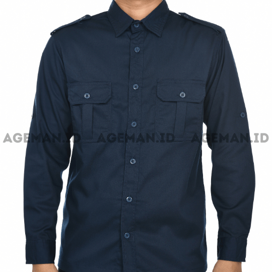 Jual Baju Kemeja PDL Lengan Panjang Pria - Seragam Pakaian Kerja Dinas ...