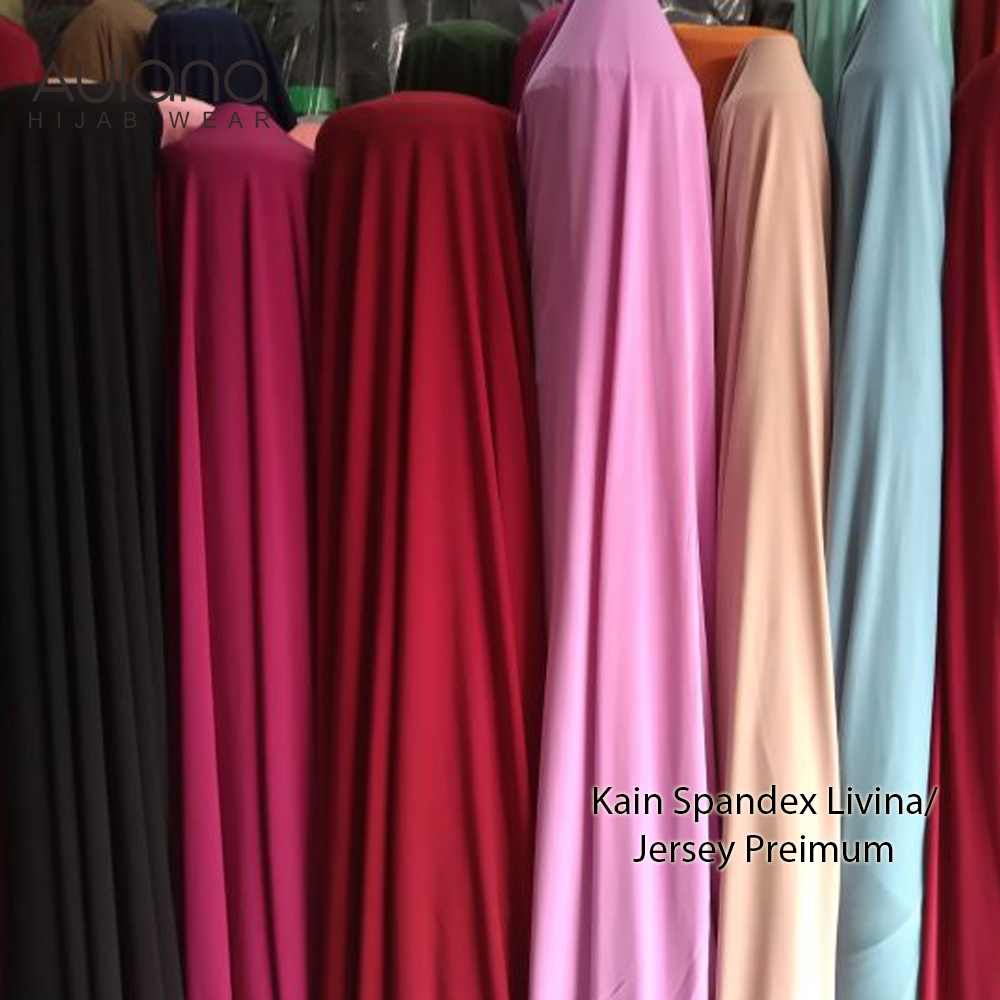 Jual KAIN JERSEY SPANDEX SPANDEKS BALON LIVINA/ KAIN JERSEY PREMIUM ...