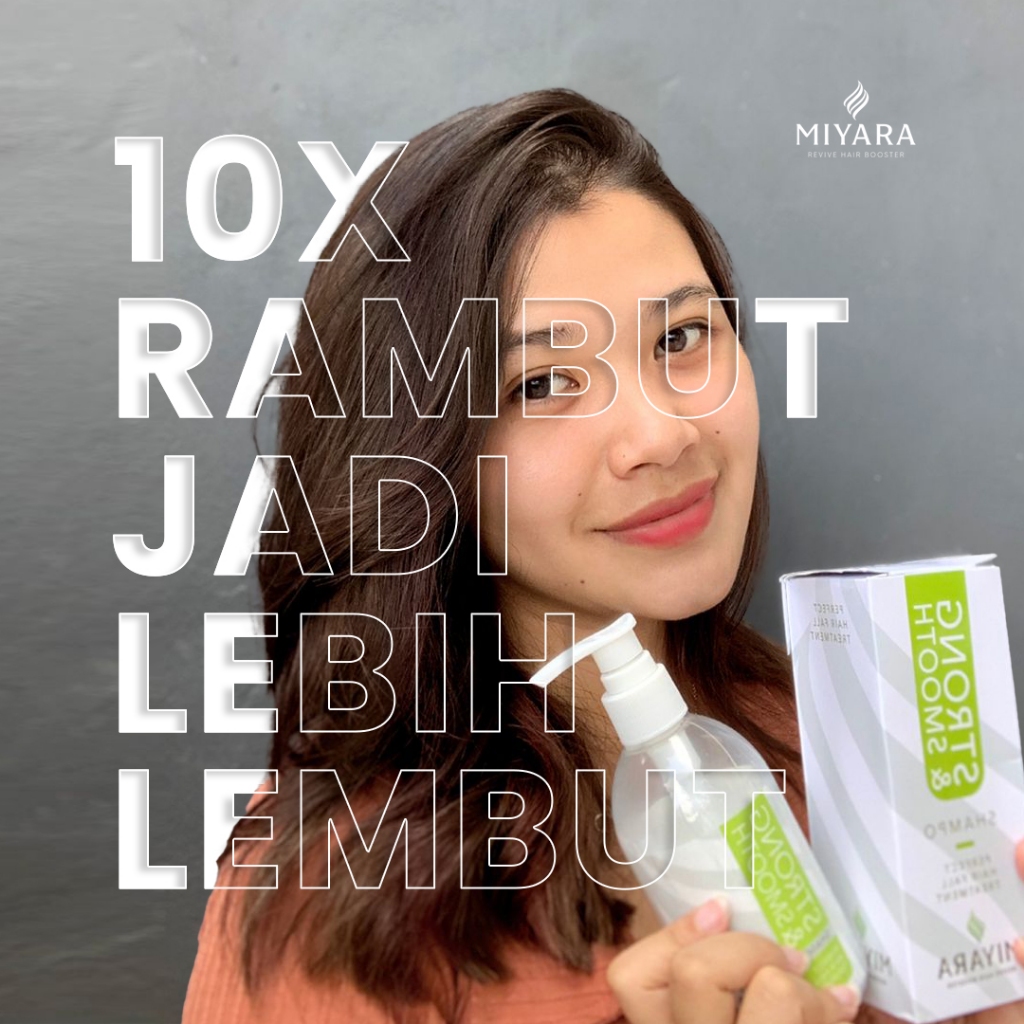 Jual Miyara Shampoo 265ml - Strong & Smooth Shampoo - Perawatan Rambut ...