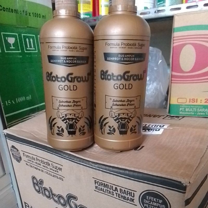 Jual BIOTOGROW GOLD 1 LITER | Shopee Indonesia