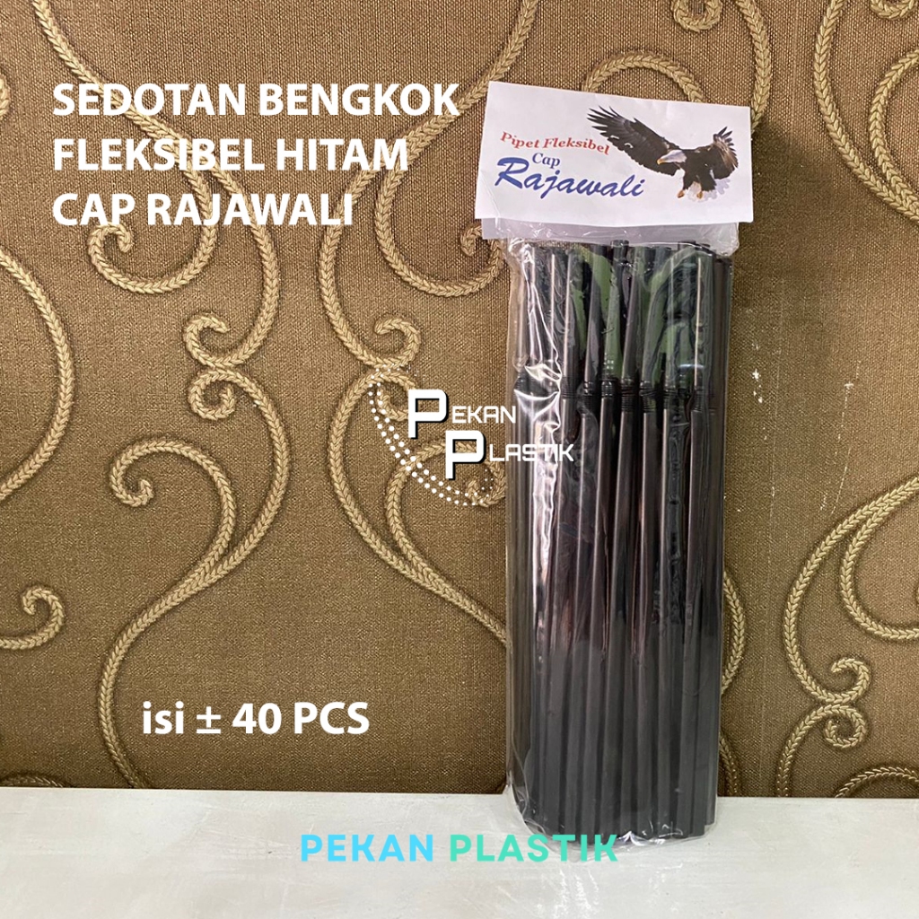 Jual Sedotan Plastik Bening Bengkok | Fleksible / Pipet Jus Minuman ...
