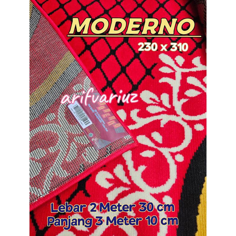 Jual [ Instan Kurrir ] Ambal Permadani Moderno dan Almaya 230 cm x 310 ...