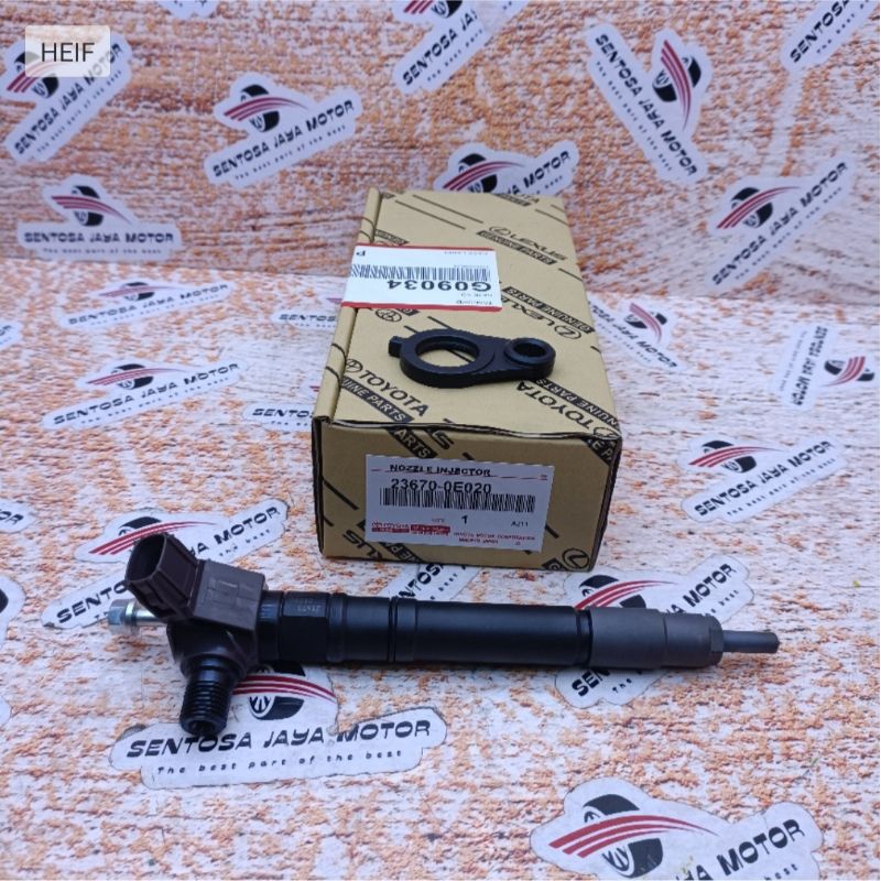 Jual Nozzle Injector Innova Reborn Hilux Revo 2016 Up Diesel Original 1 ...