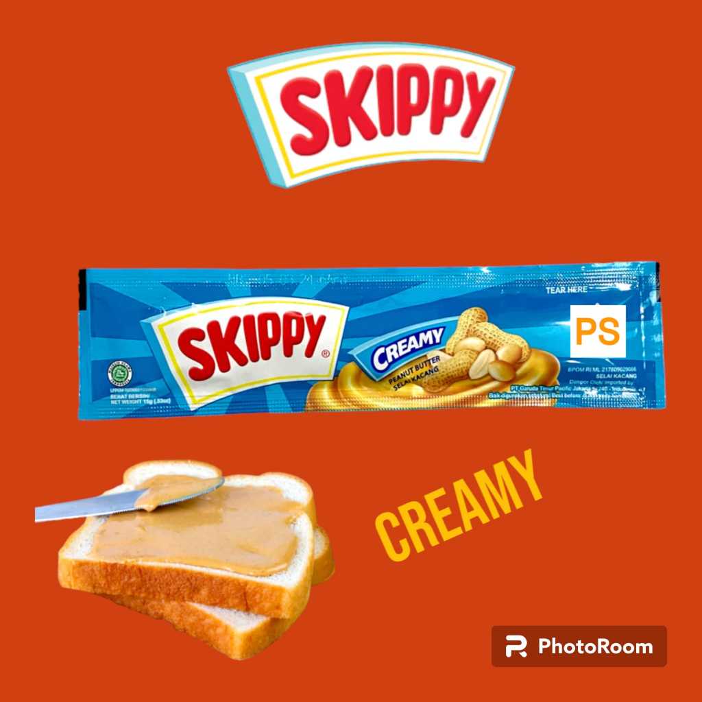 Jual SKIPPY Creamy Peanut Butter Sachet | 1 Sachet @ 15 g | Shopee ...